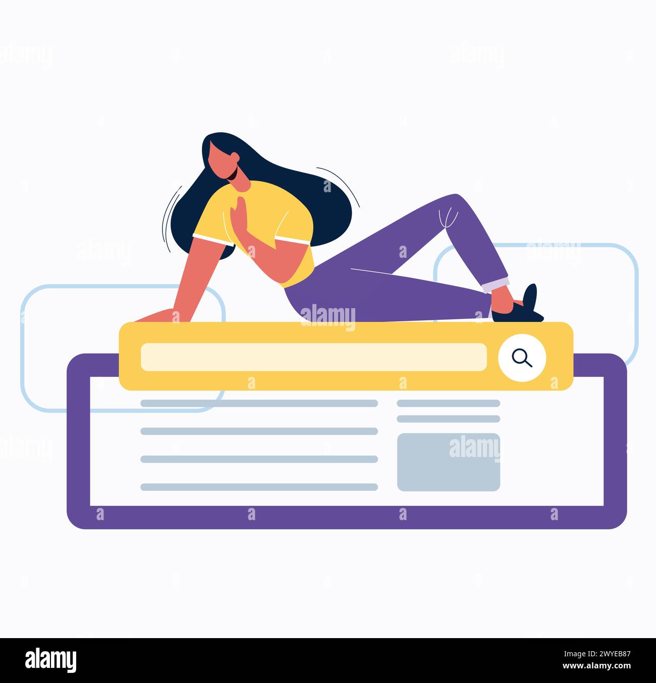 Working with dashboard Stock Vector Image & Art - Alamy