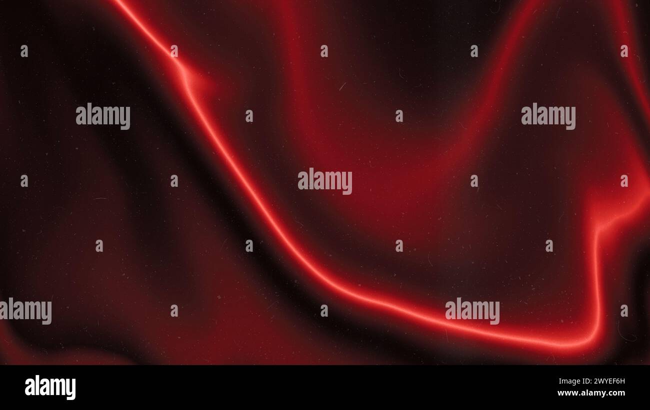 Red color gradient grainy background. Illuminated crystal spots on ...