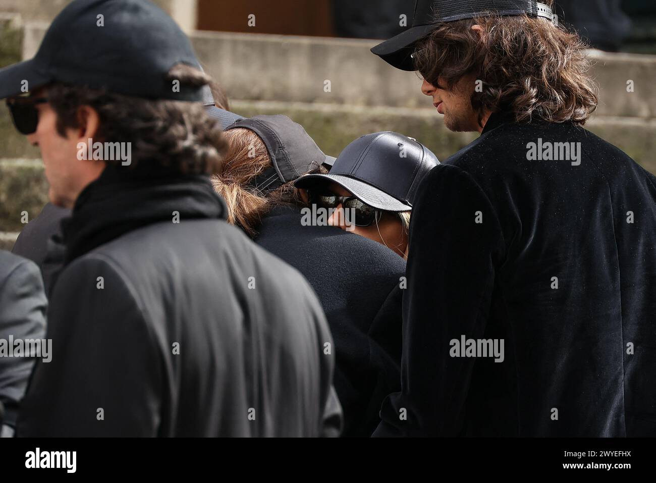 Paris, France. 06th Apr, 2024. Maiwenn and her son Diego Le Fur ...