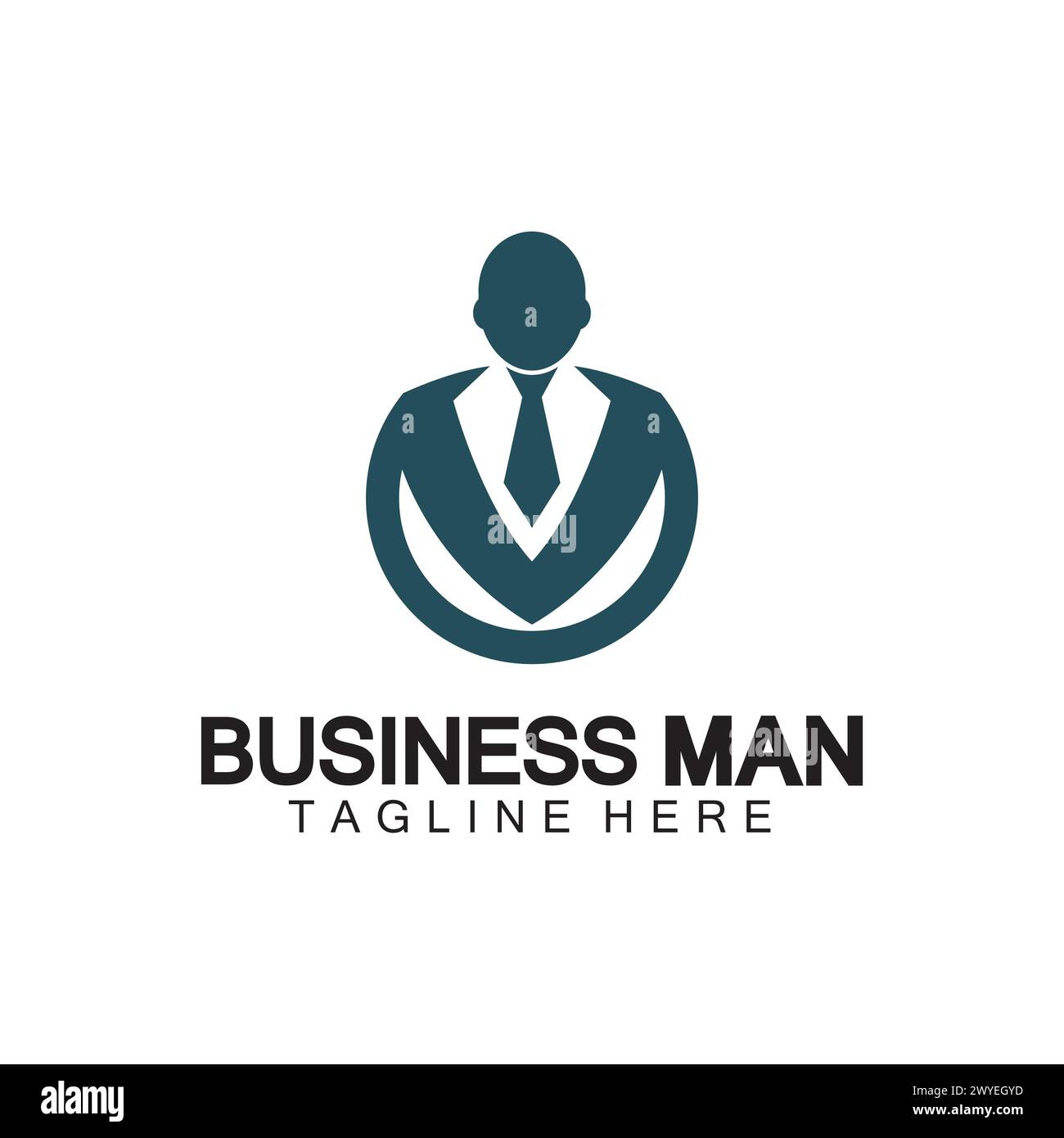 Businessman icon vector vectors hi-res stock photography and images - Alamy