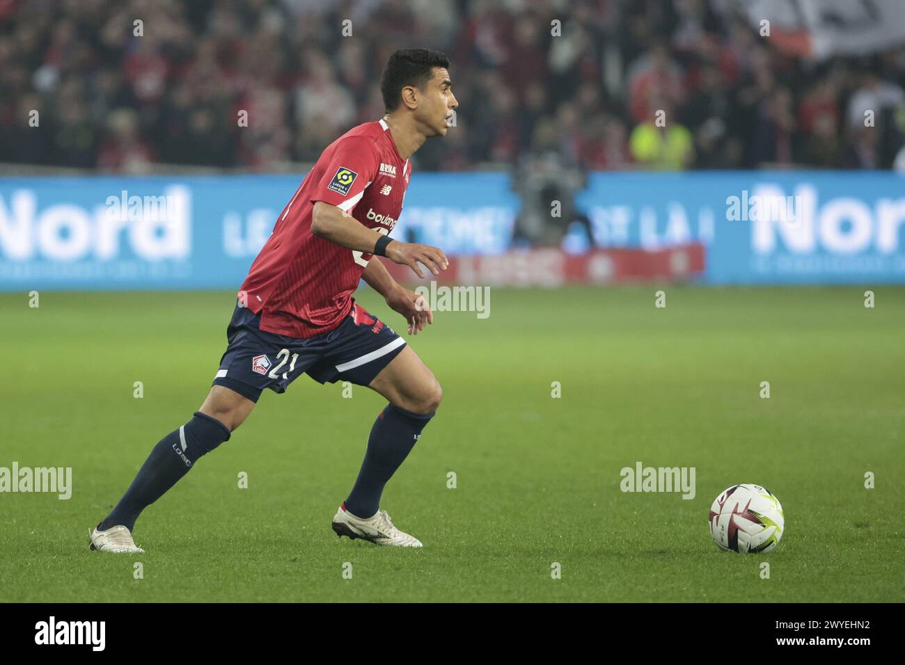 Benjamin Andre of Lille during the French championship Ligue 1 football ...