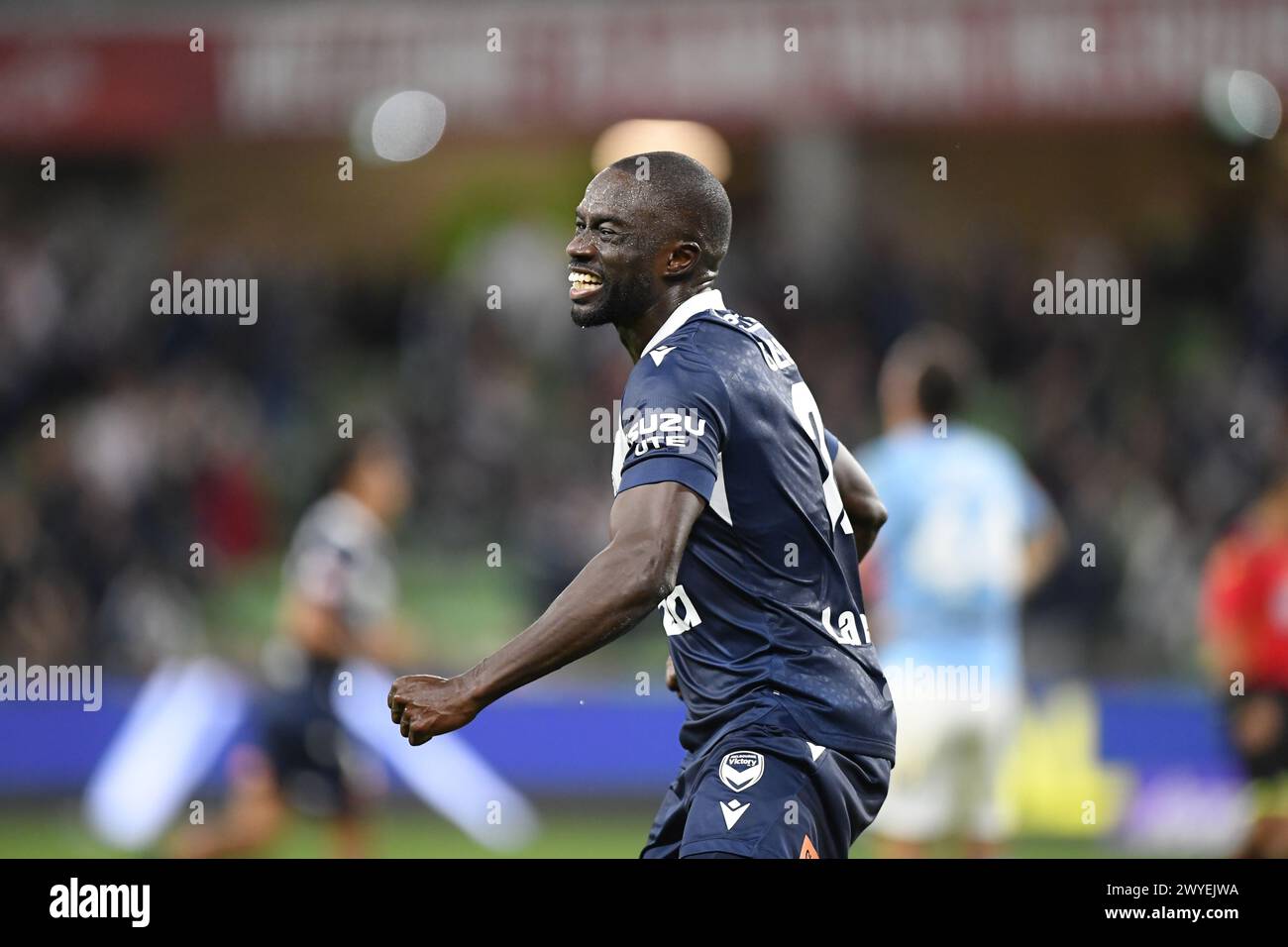 Melbourne city goal celebration hi-res stock photography and images - Alamy