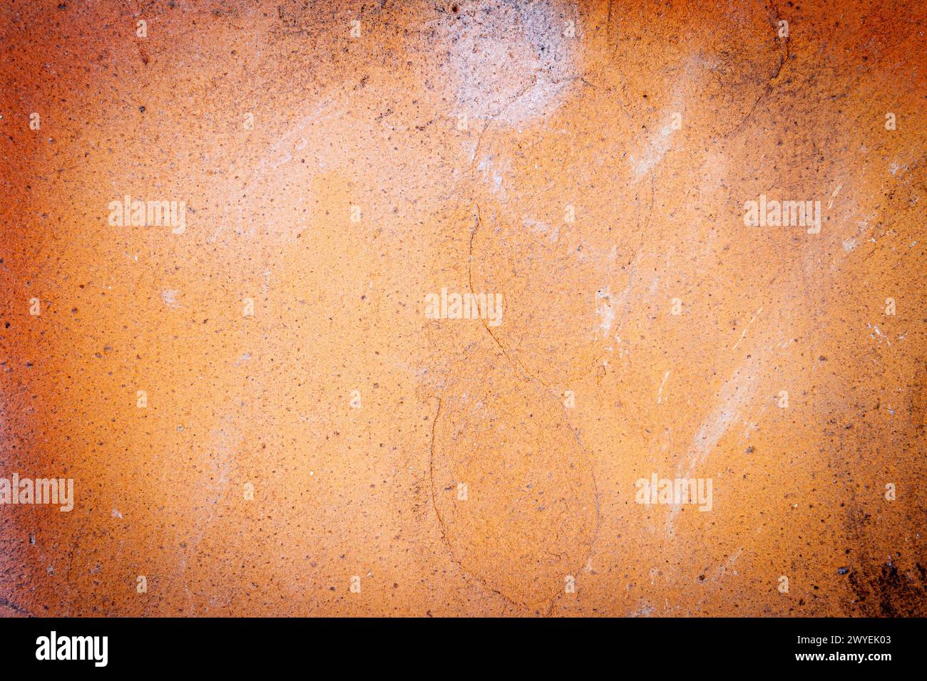 Texture of old orange furnace tile. Abstract background Stock Photo - Alamy