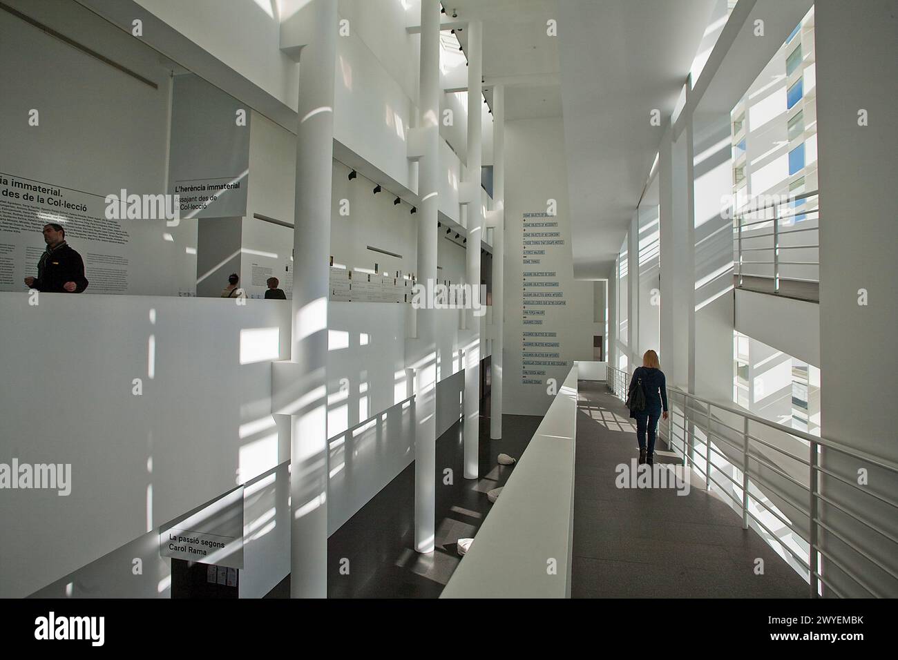 Barcelona: MACBA, Museum of Contemporary Art of Barcelona Stock Photo ...