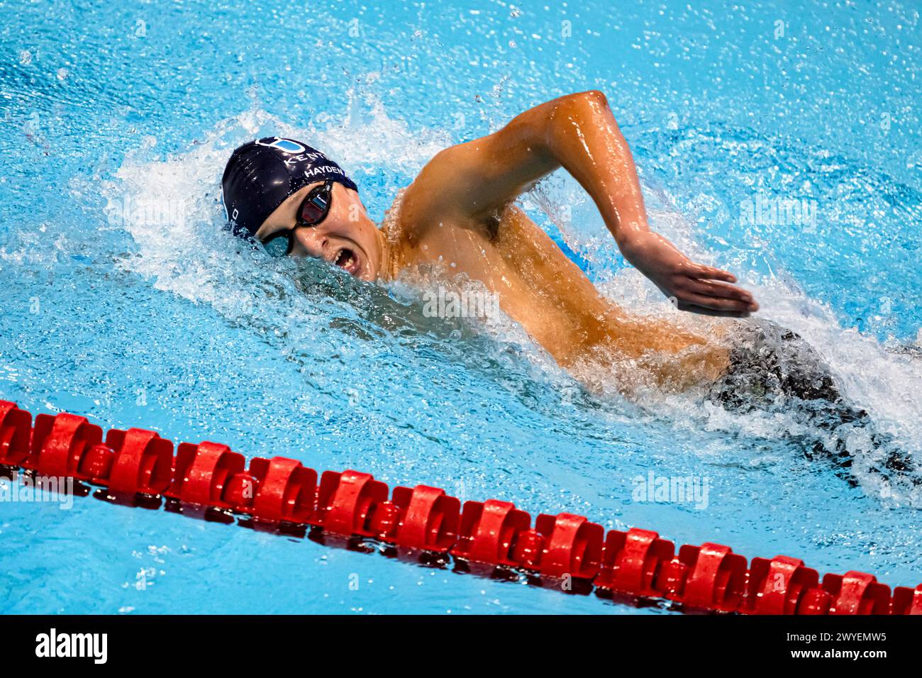 LONDON, UNITED KINGDOM. 06 April, 2024. Hayden Annan competes in Men’s ...