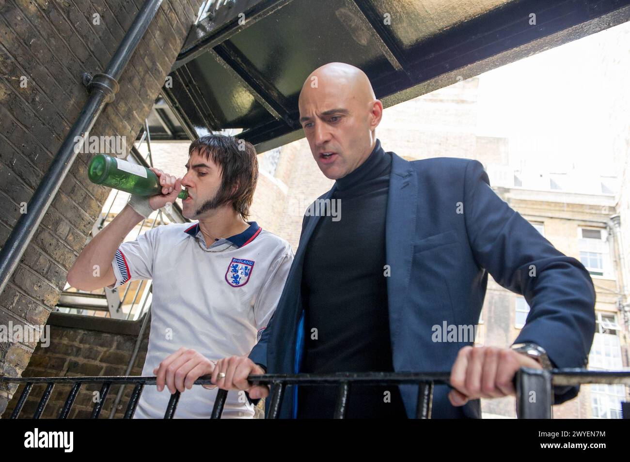 The Brothers Grimsby 2016 - filmstill The Brothers Grimsby 2016 Grimsby Sacha Baron Cohen, Mark ...