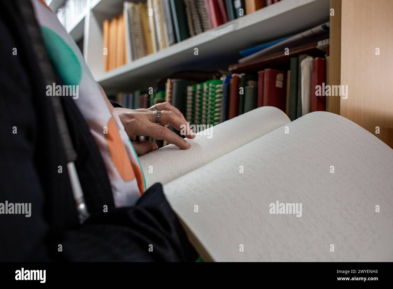 Braille language book hi-res stock photography and images - Alamy