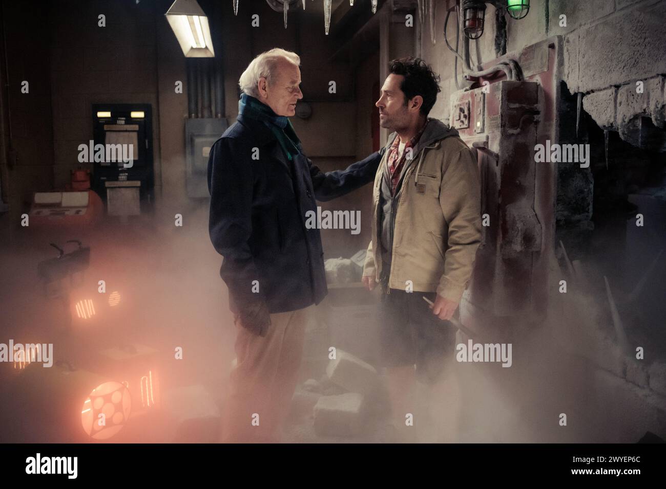 BILL MURRAY and PAUL RUDD in GHOSTBUSTERS: FROZEN EMPIRE, directed by ...