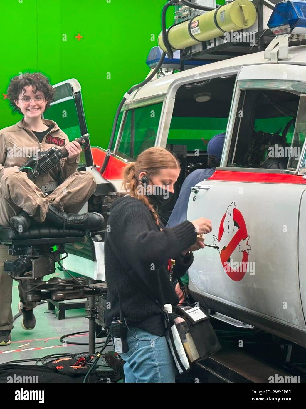 MCKENNA GRACE in GHOSTBUSTERS: FROZEN EMPIRE, directed by GIL KENAN. Credit: Columbia Pictures ...