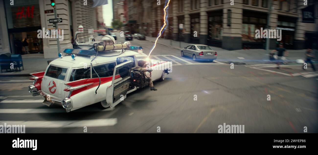 GHOSTBUSTERS: FROZEN EMPIRE, directed by GIL KENAN. Credit: Columbia ...