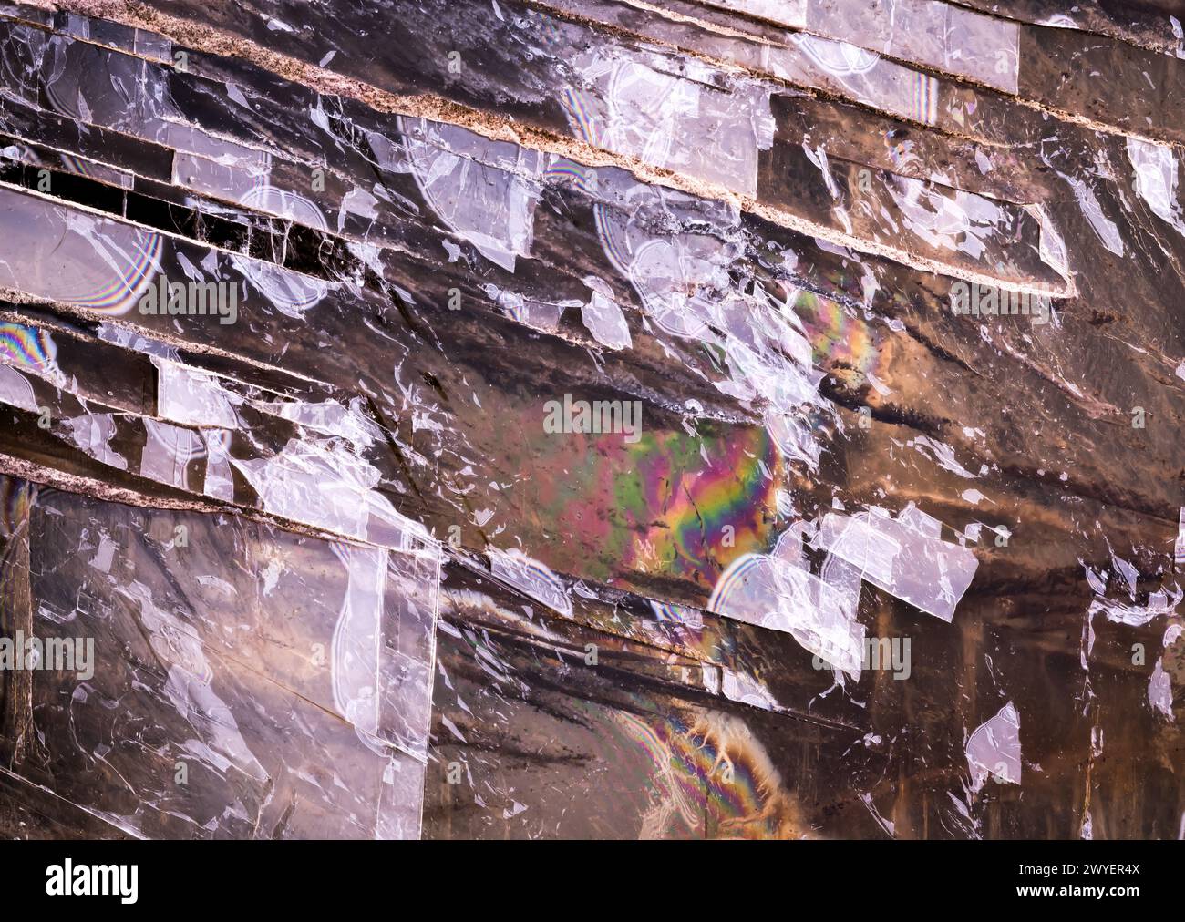 Gypsum surface texture macro photography. from France. detail texture ...