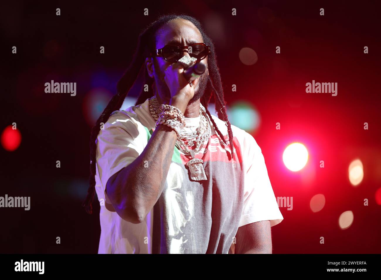 Washington, DC, USA. 5th Apr, 2024. 2 Chainz performs during the ...