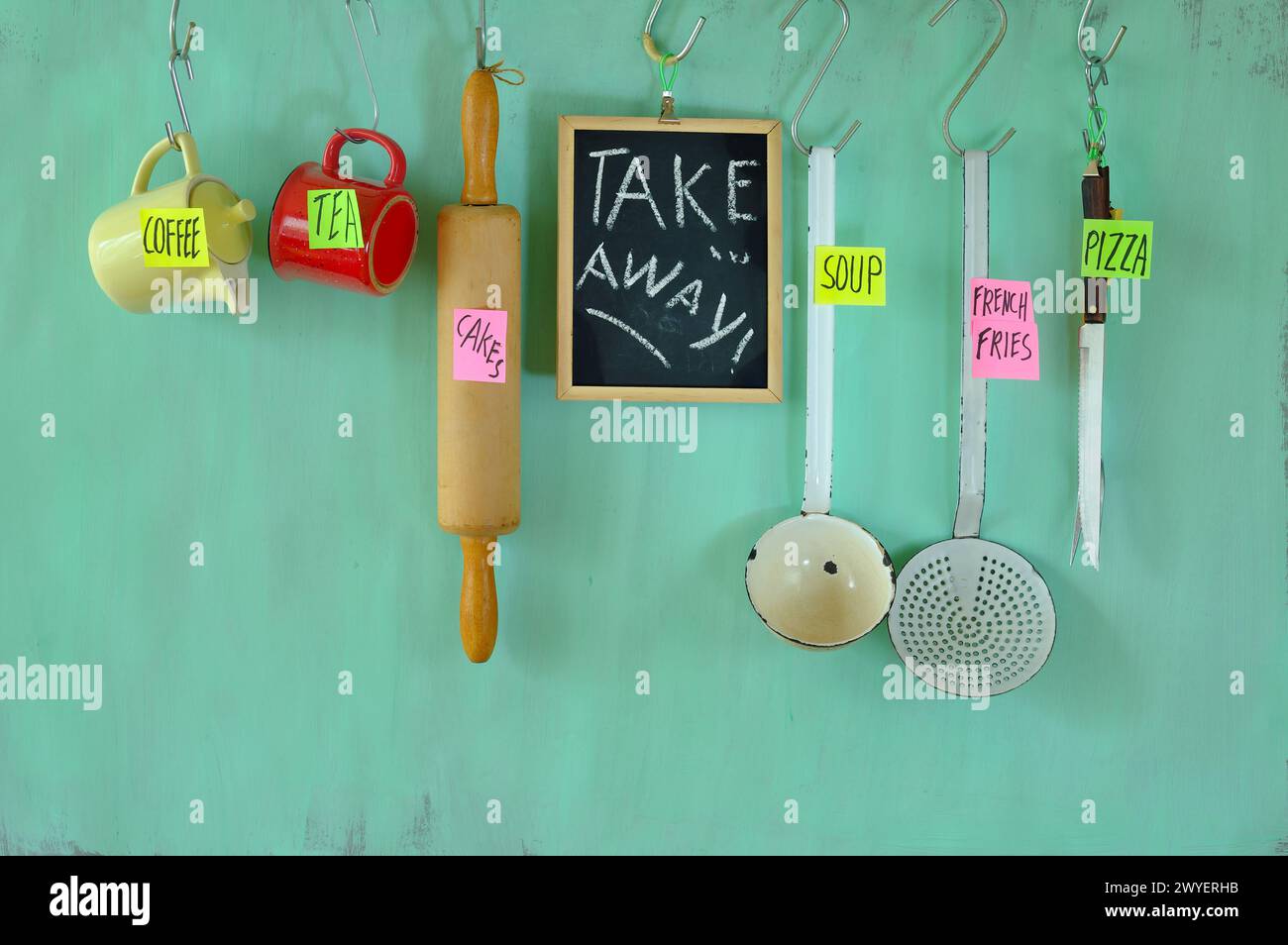 Food truck offerings hi-res stock photography and images - Alamy