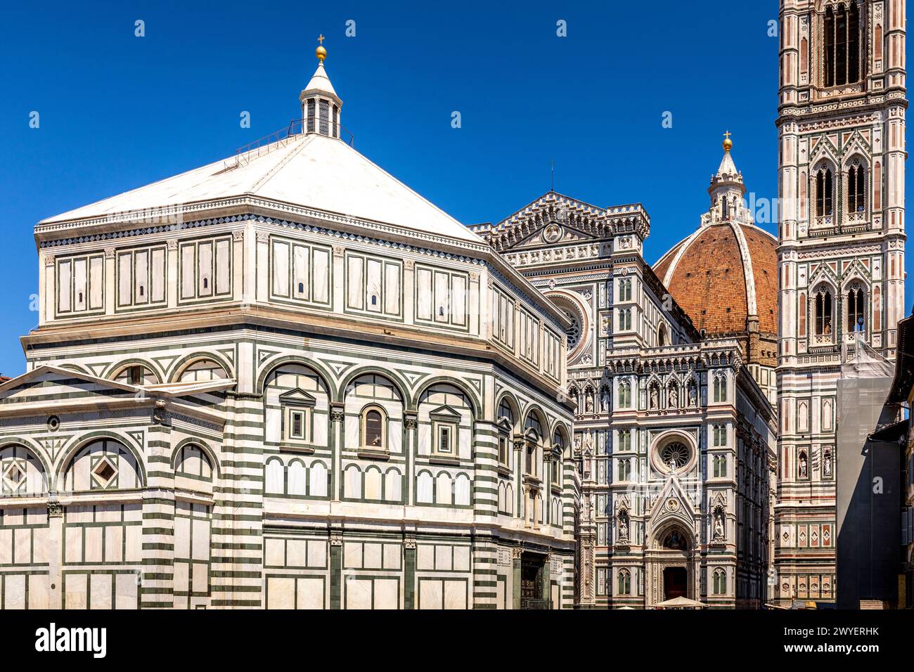 Florence, Italy - July 15, 2023: Cathedral of Santa Maria del Fiore ...