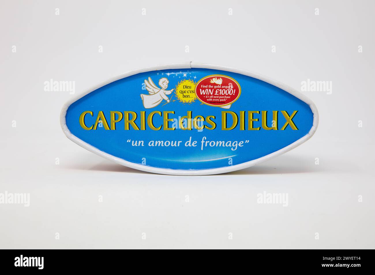 Caprice des Dieux French Cheese 200g Stock Photo - Alamy