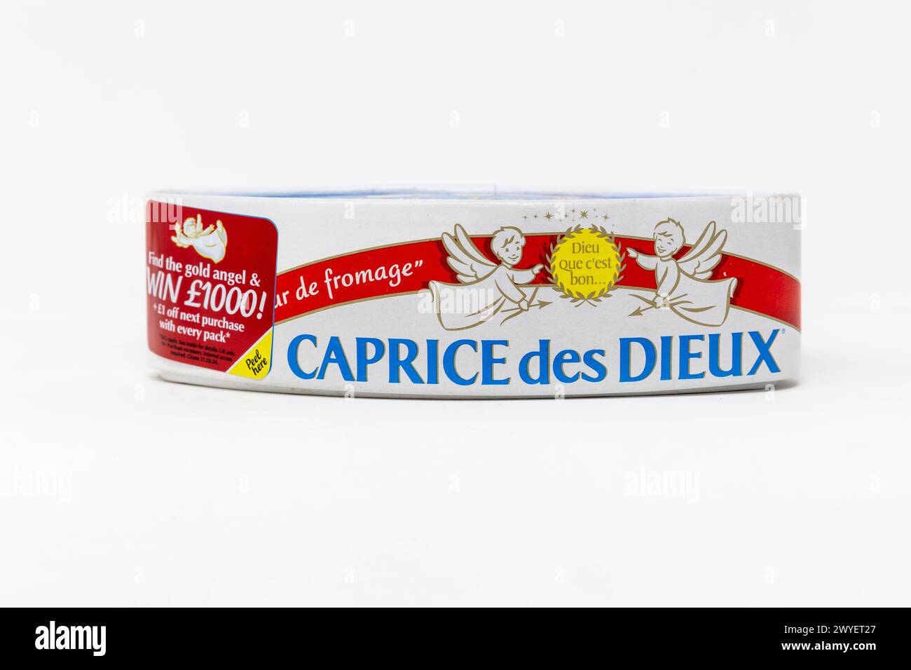 Caprice des Dieux French Cheese 200g Stock Photo - Alamy