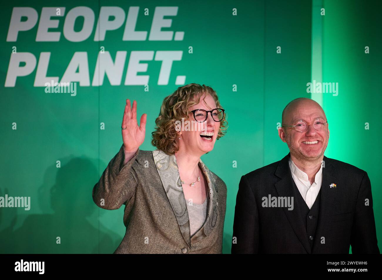 Lorna slater msp and patrick harvie msp hi-res stock photography and ...