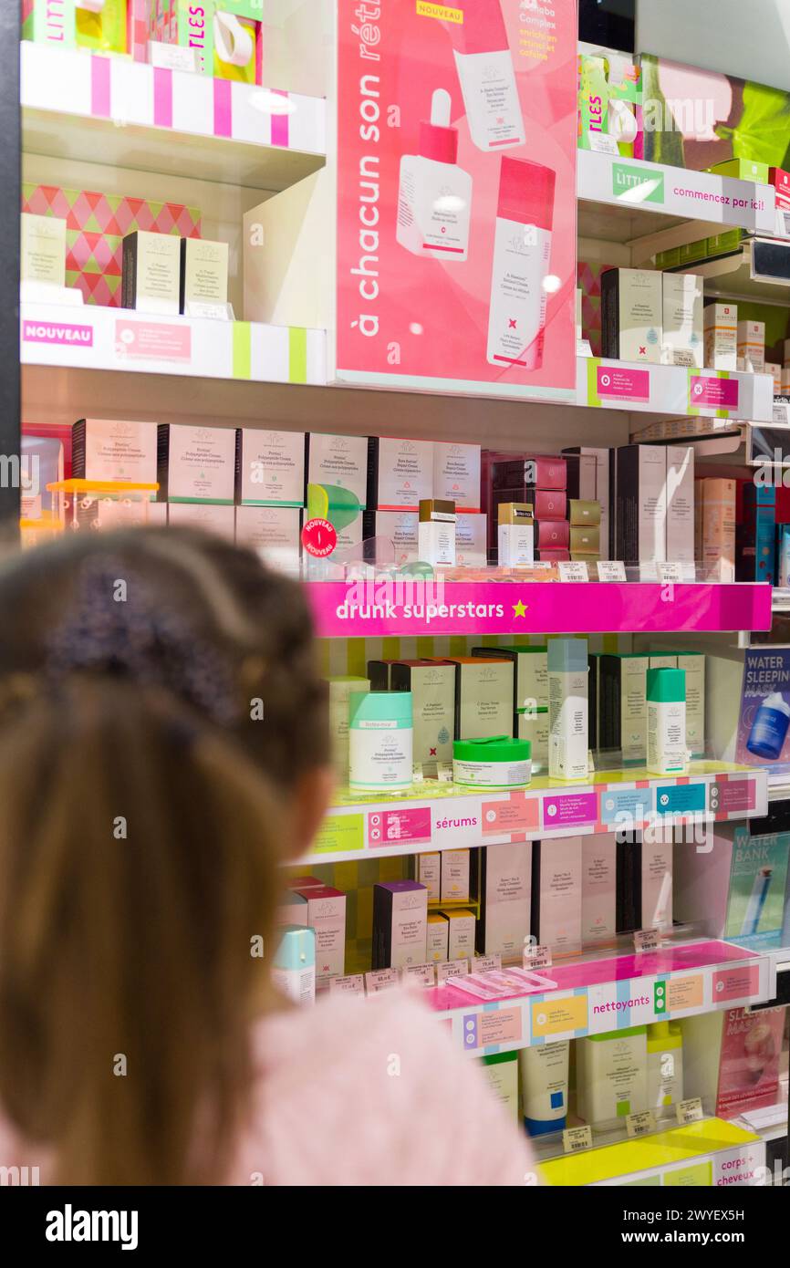 France. 06th Apr, 2024. Illustrative photo of "Sephora Kids", a new ...