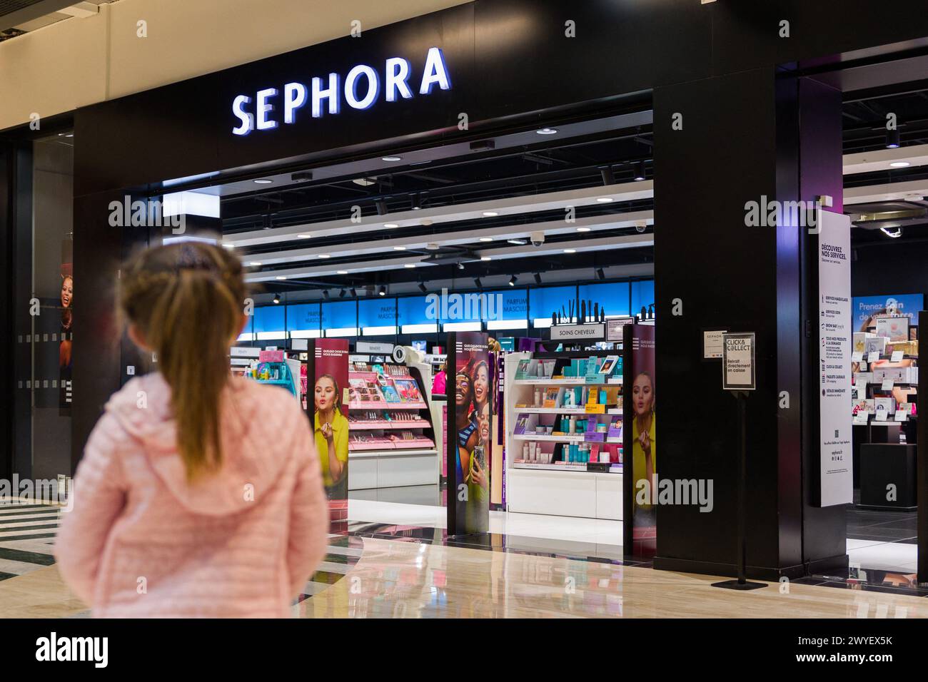 France. 06th Apr, 2024. Illustrative photo of "Sephora Kids", a new ...