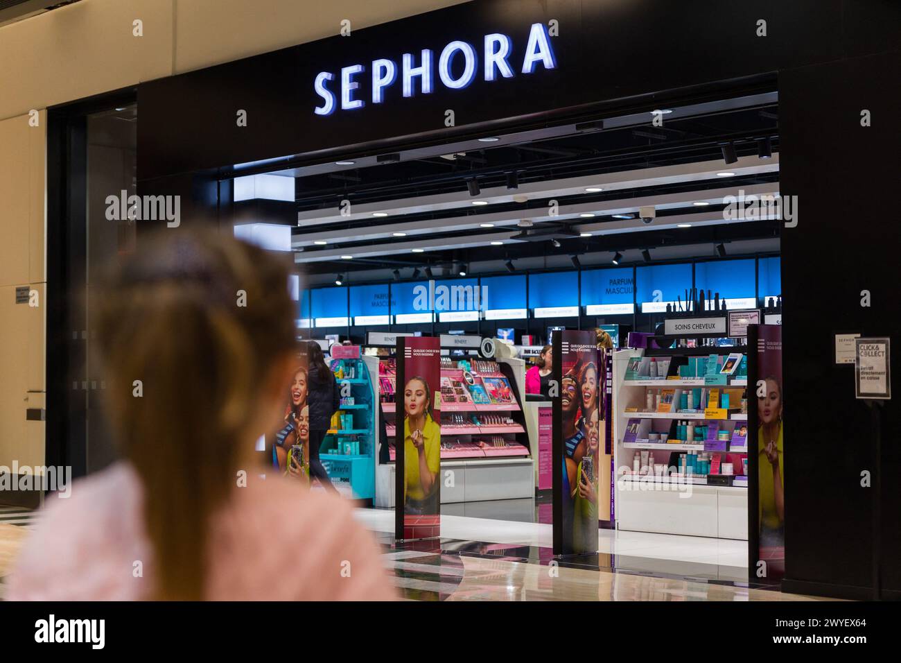 France. 06th Apr, 2024. Illustrative photo of "Sephora Kids", a new ...