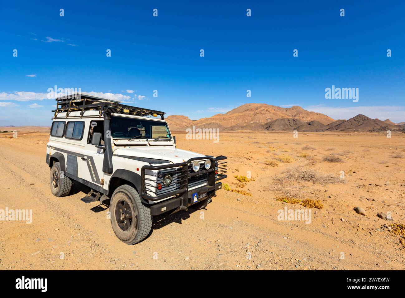 Richtersveld, South Africa - March 12, 2024: Old Land Rover Defender ...