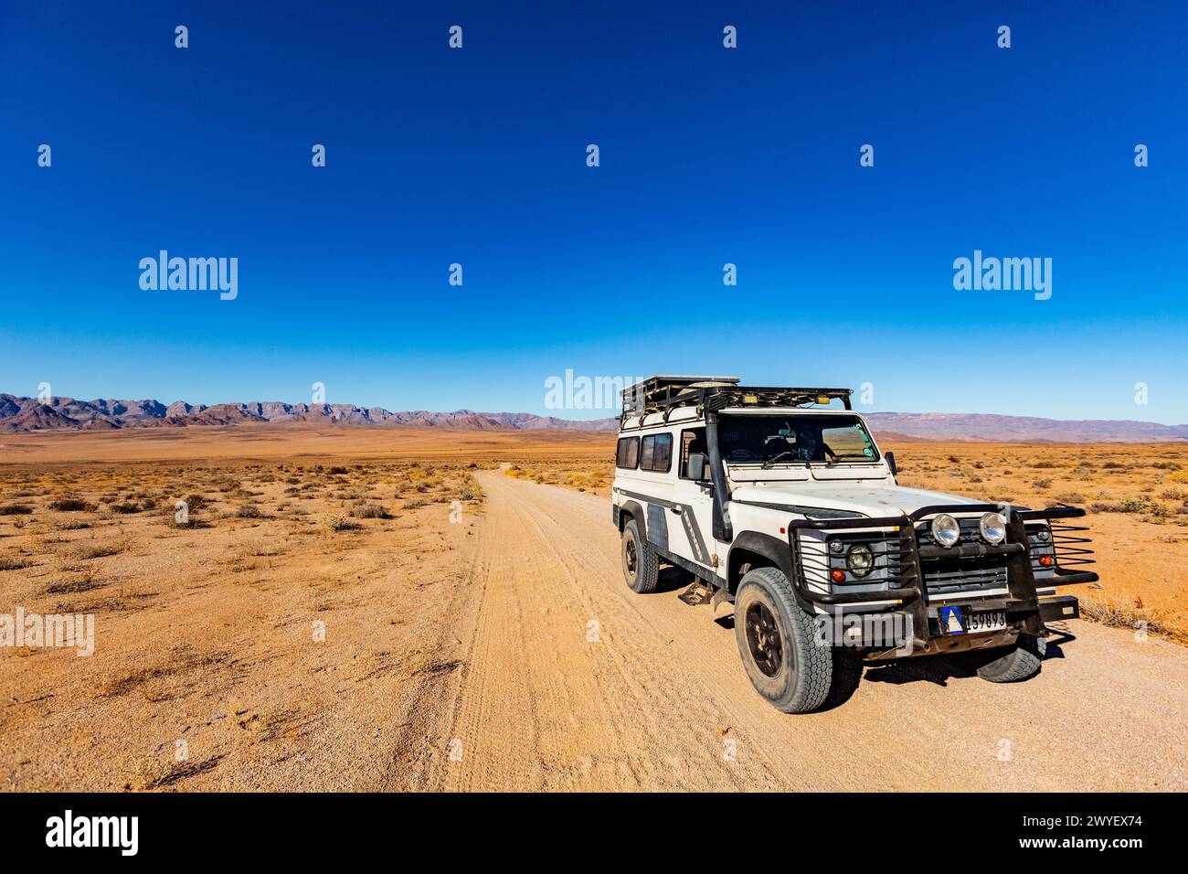 Richtersveld, South Africa - March 13, 2024: Old Land Rover Defender ...