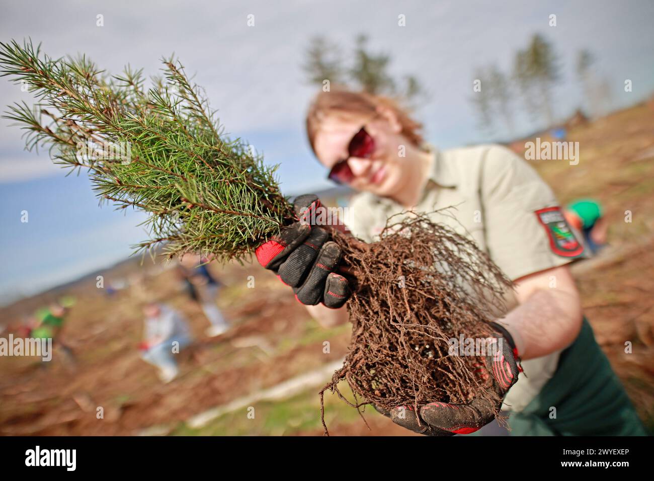 Wernigerode, Germany. 06th Apr, 2024. Anna Havelberg from the Harz ...
