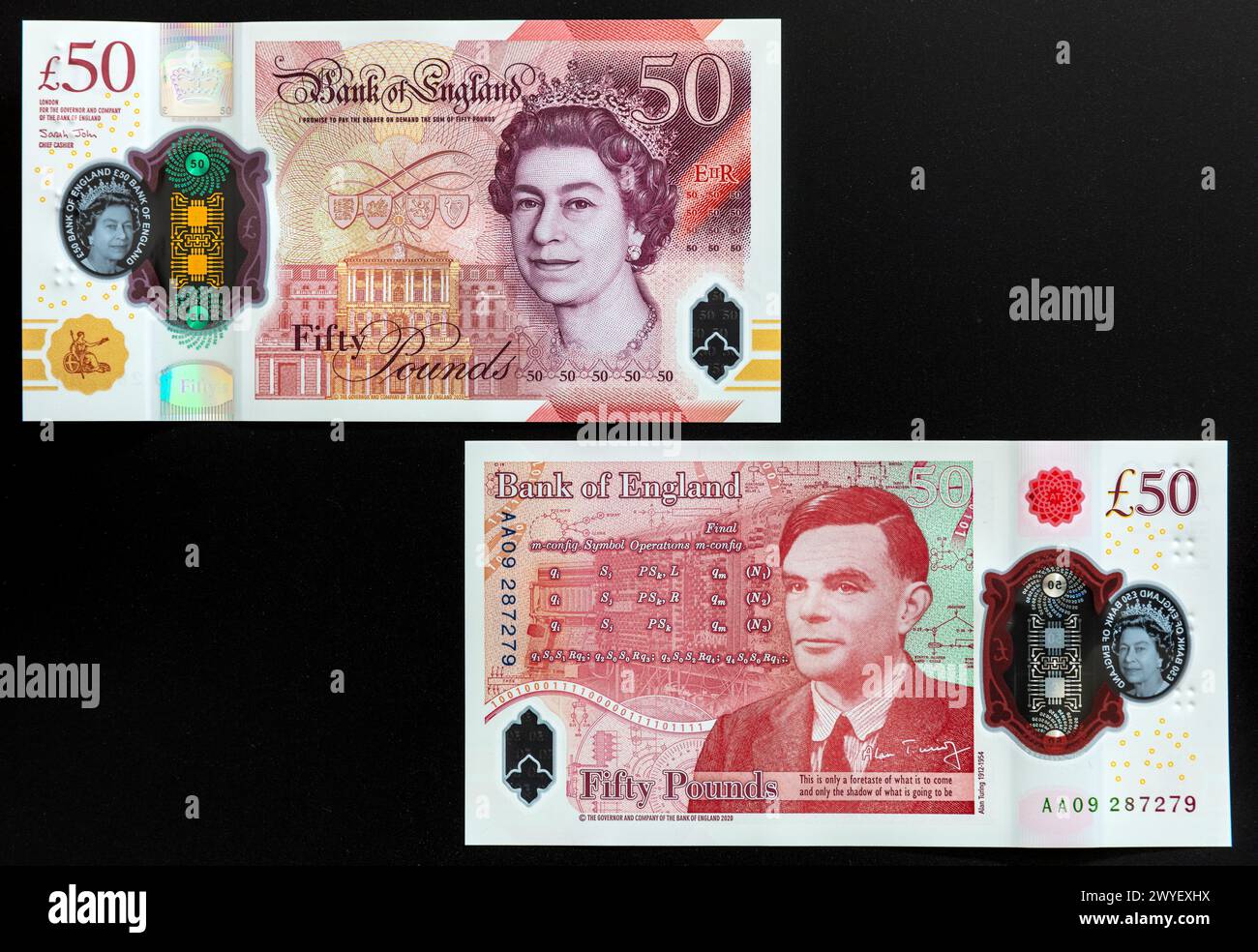 50 pound note alan turing hi-res stock photography and images - Alamy
