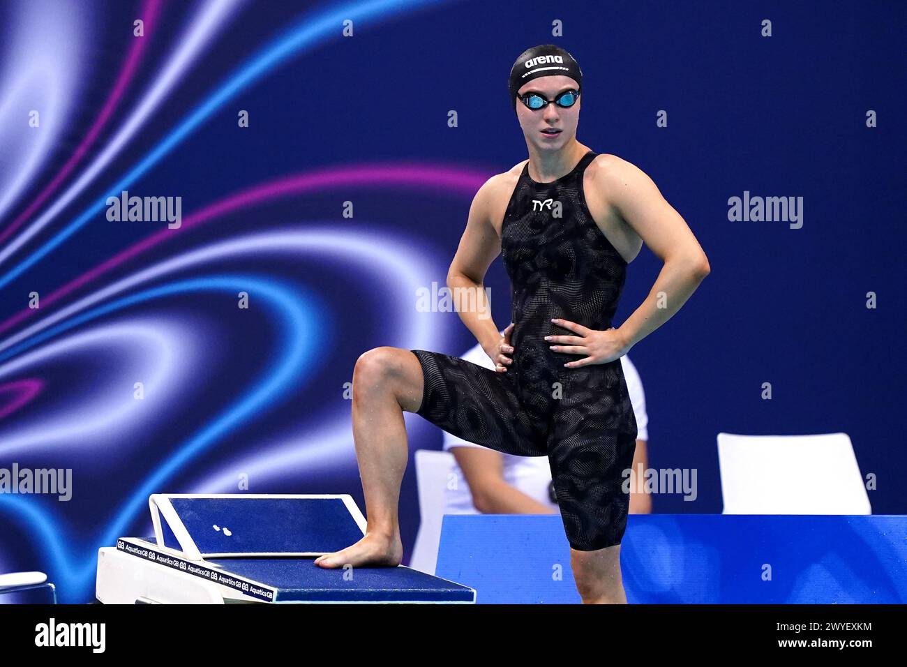 Keanna Macinnes in action during the Women's 100m Butterfly Heats on ...