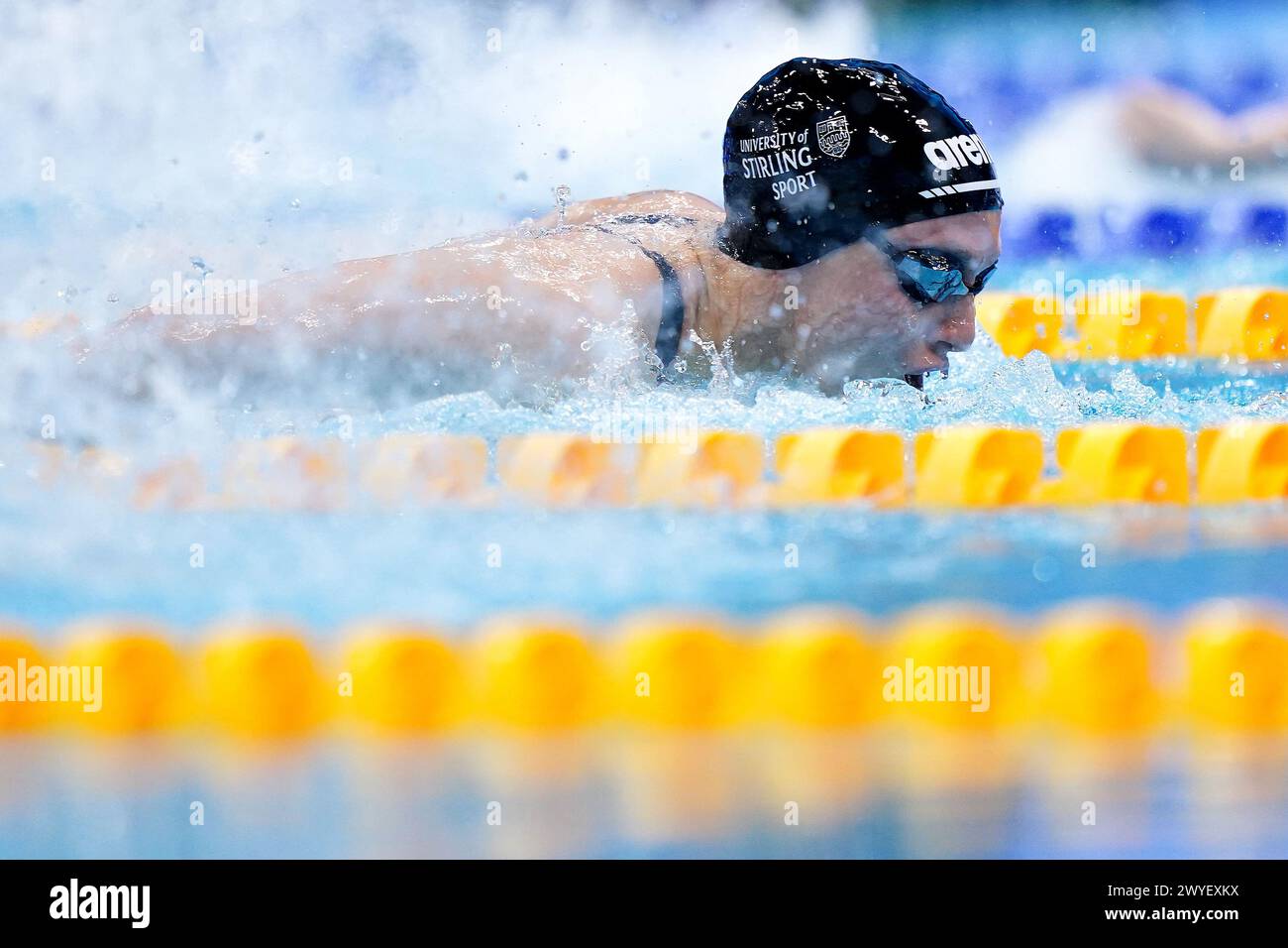 Keanna Macinnes in action during the Women's 100m Butterfly Heats on ...