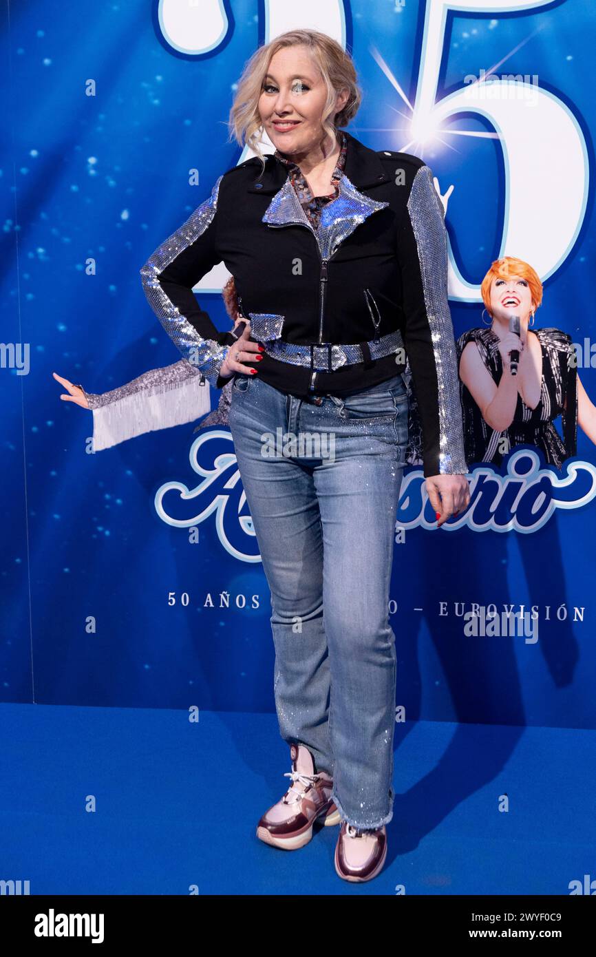 Madrid, Spain. 05th Apr, 2024. Innocence attends the 'Mamma Mia, The ...