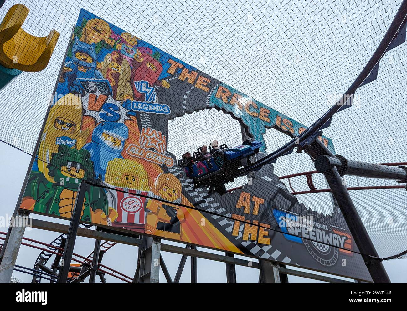 Legoland windsor coaster hi-res stock photography and images - Alamy