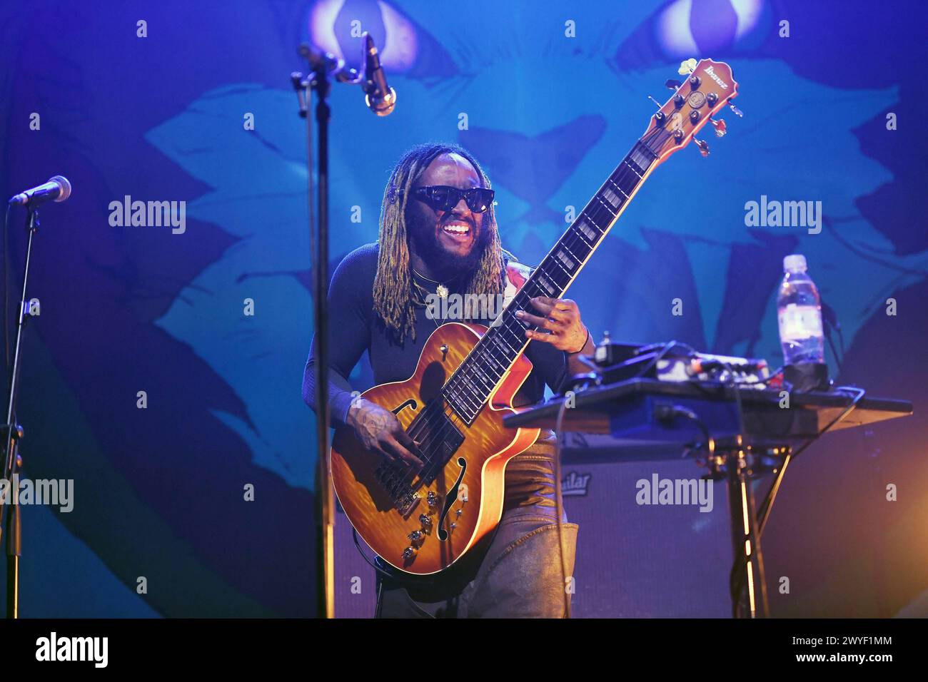 Thundercat performing at KOKO LONDON, ENGLAND - APRIL 05: Thundercat ...