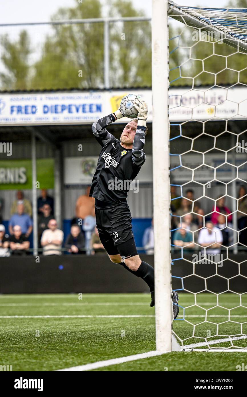 VEENENDAAL, 06-04-2024, Sportpark Panhuis, football, Dutch Betnation ...