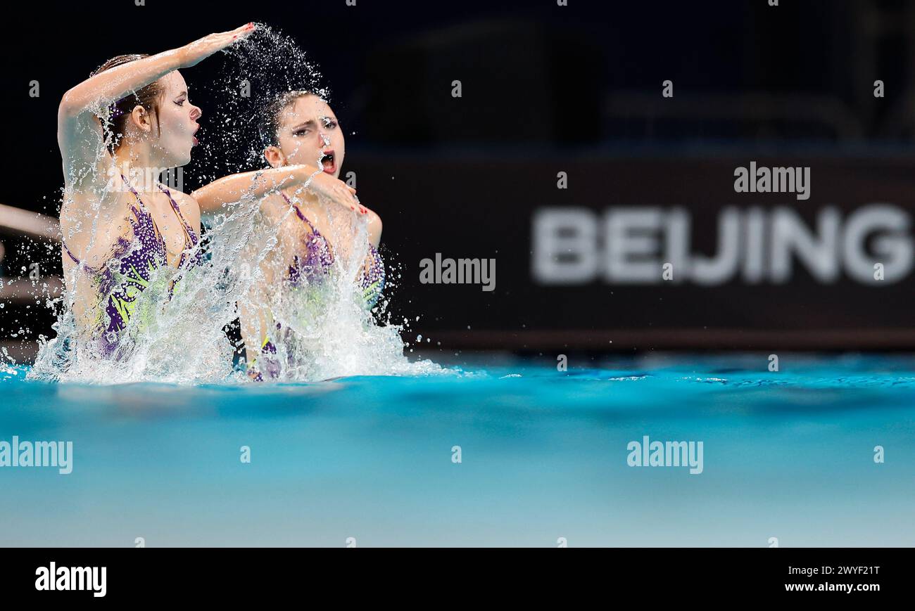 (240406) -- BEIJING, April 6, 2024 (Xinhua) -- Eve Young/Florence Lily ...