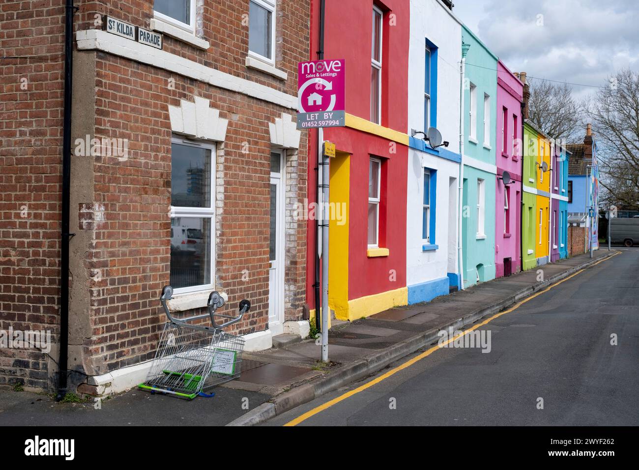 Rainbow Streets colorfully painted houses by local colour creative Tash ...