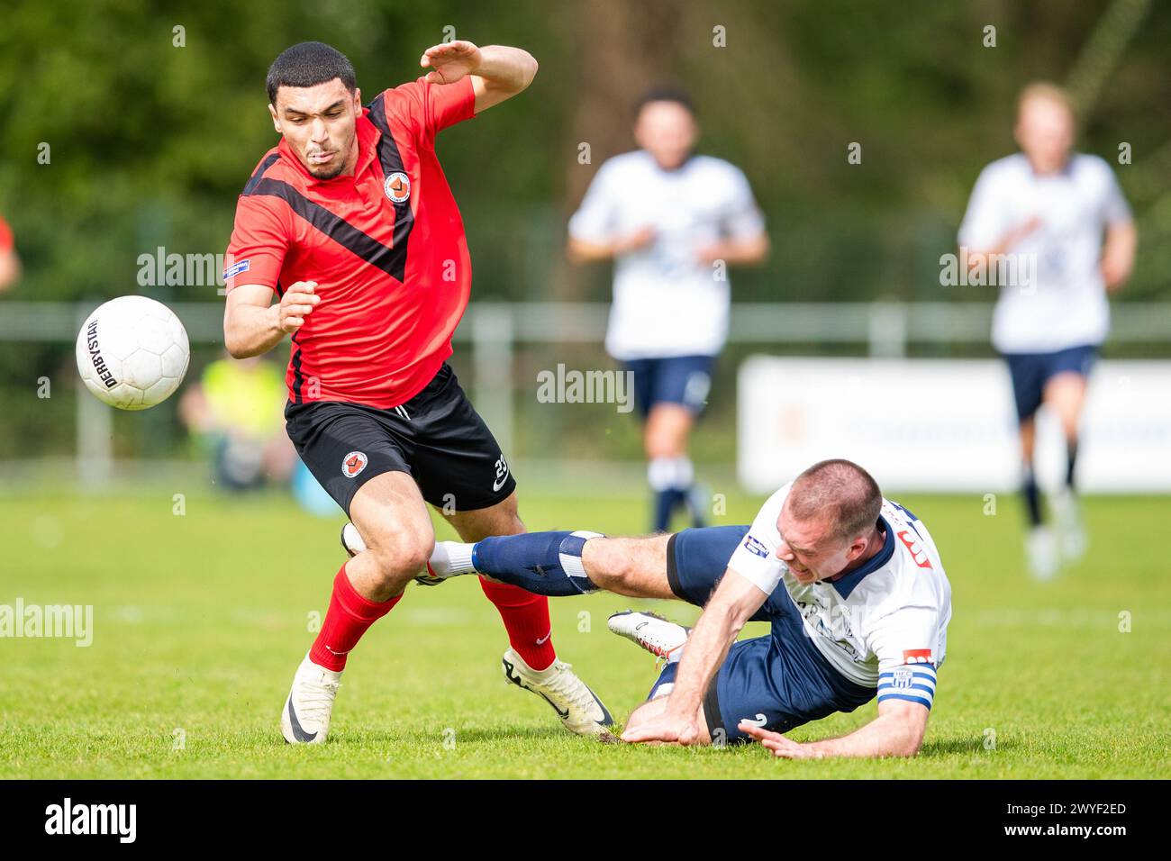 HAARLEM. 06-04-2024. Sportpark Spanjaardslaan. Betnation Divisie Dutch ...