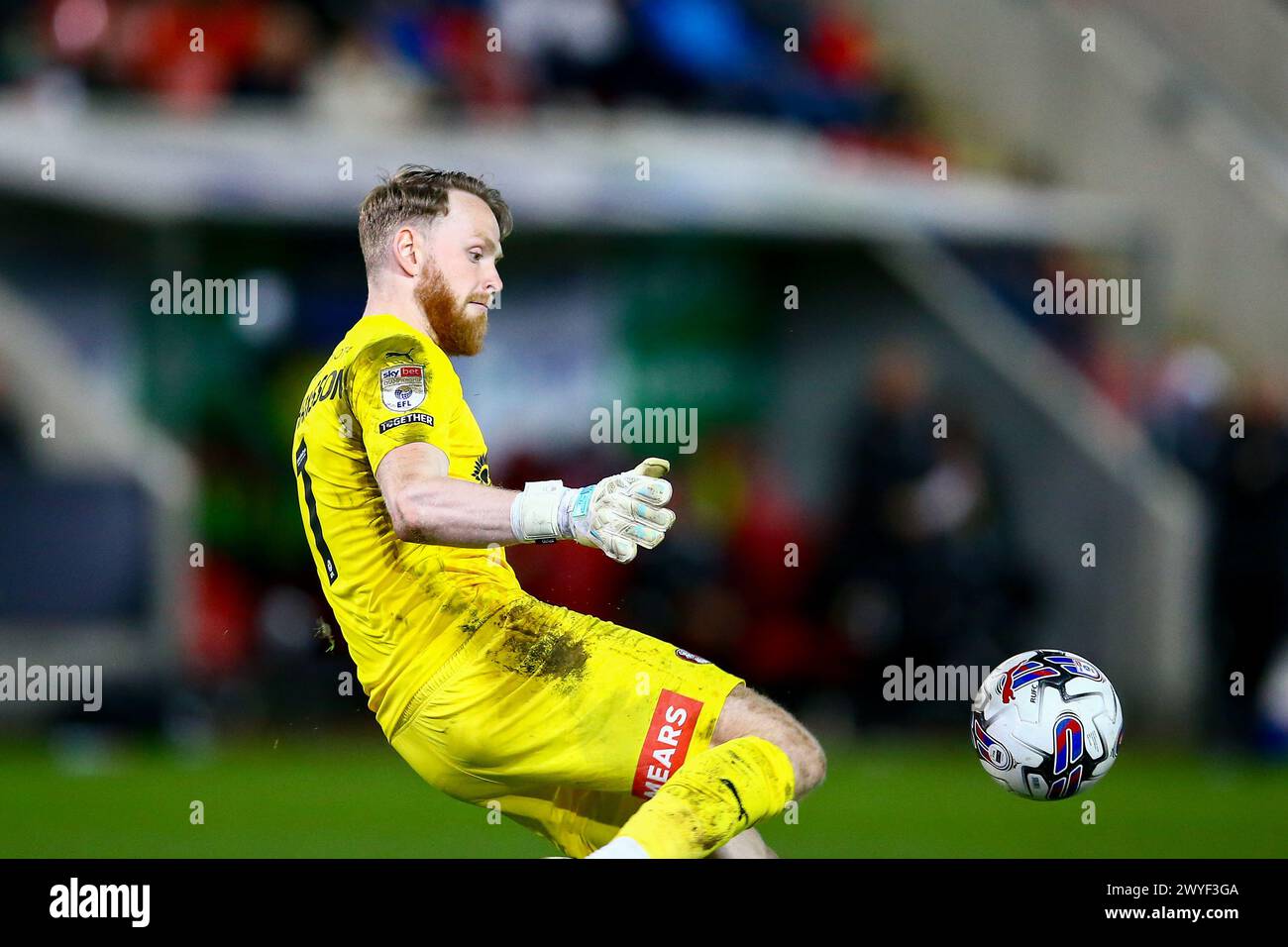 AESSEAL New York Stadium, Rotherham, England - 5th April 2024 Viktor ...