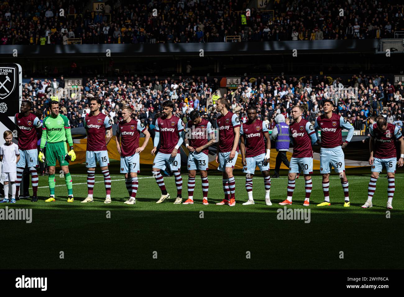 6th April 2024; Molineux Stadium, Wolverhampton, West Midlands, England ...