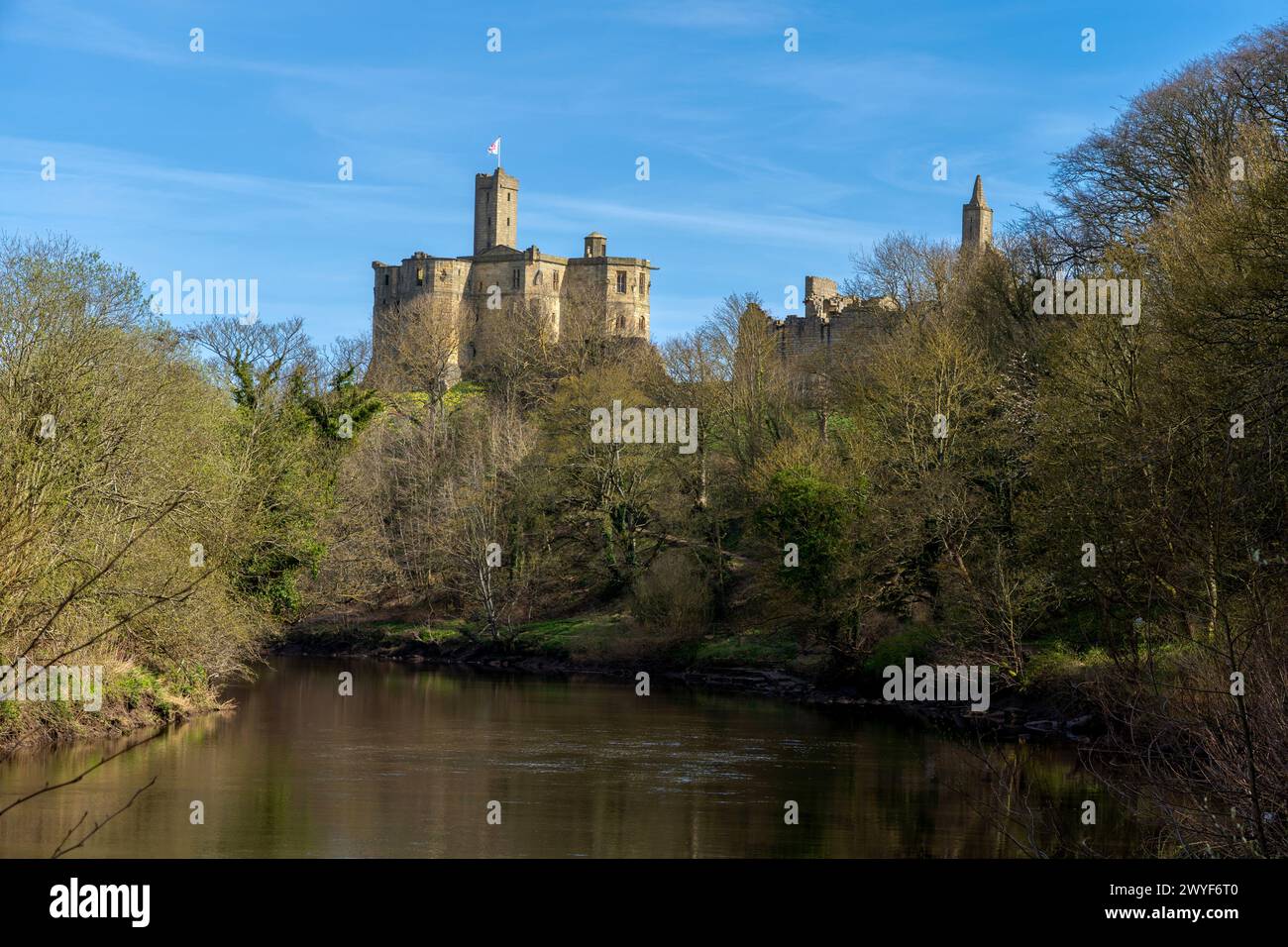 Famous northumberland castle hi-res stock photography and images - Alamy