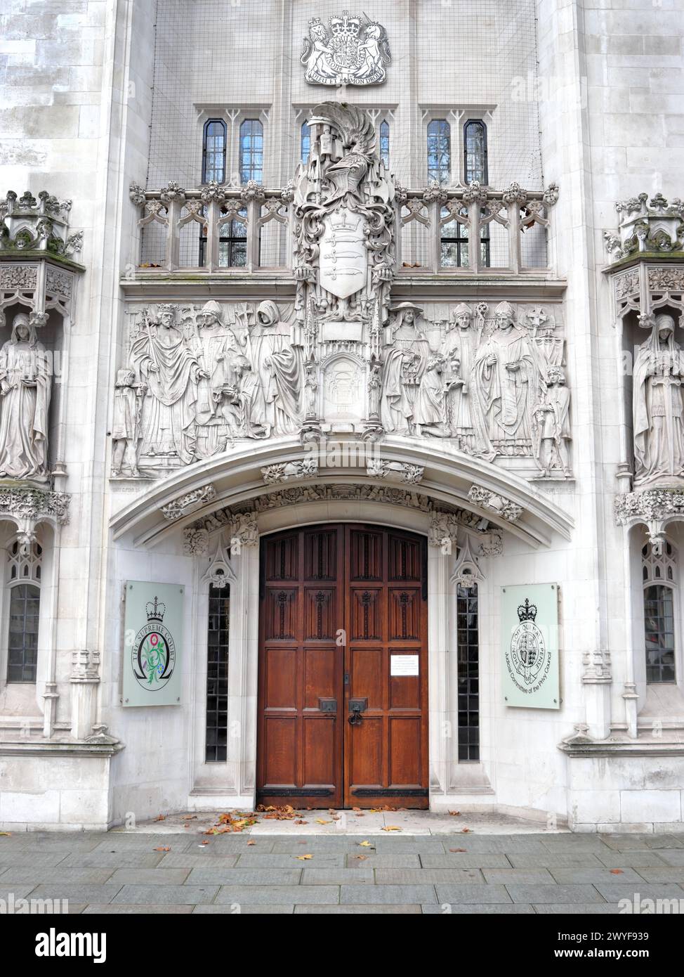 The Middlesex Guildhall, a court building in Westminster which houses ...