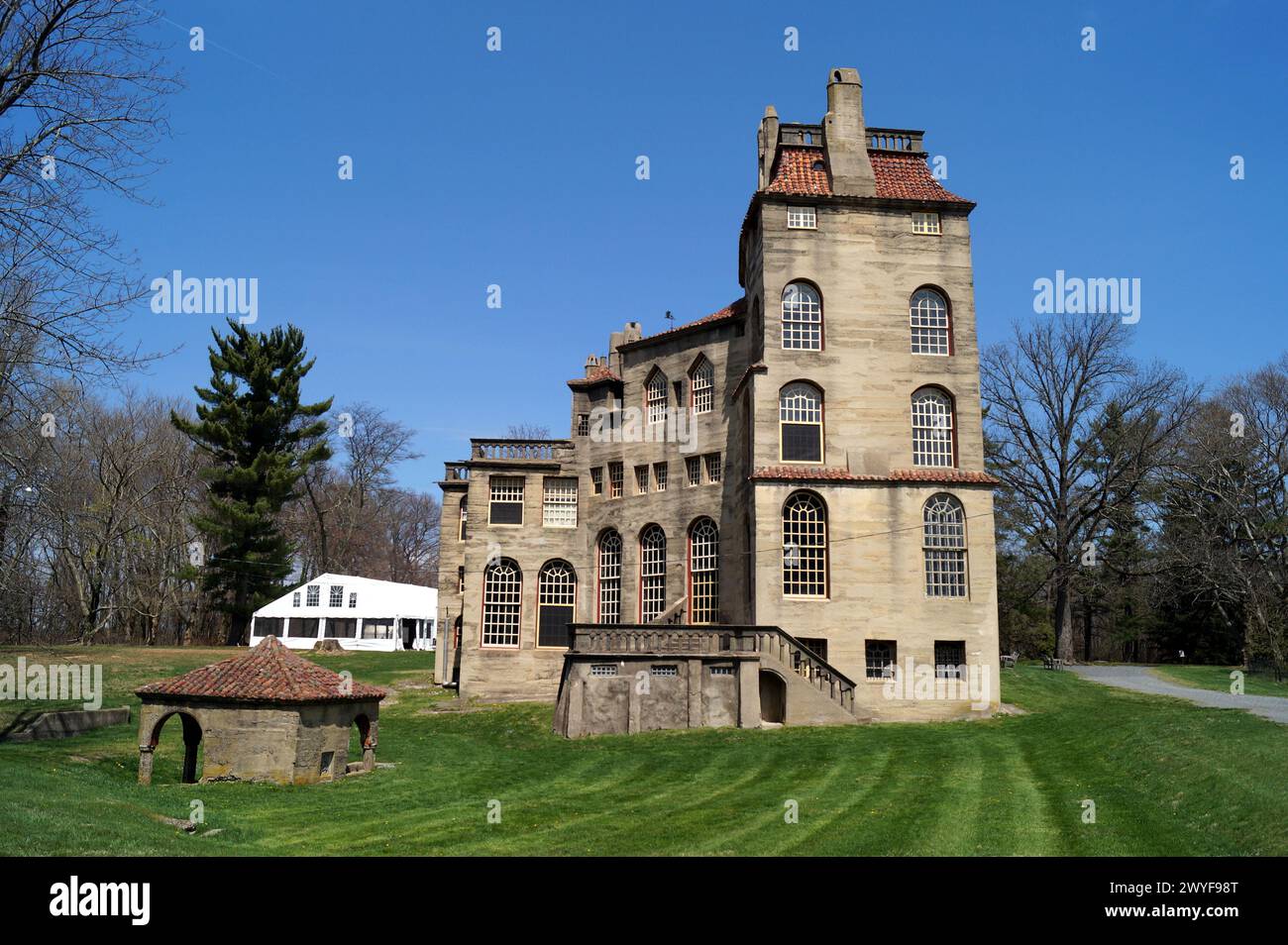 Fonthill Castle, was the home of the archaeologist and tile maker Henry ...