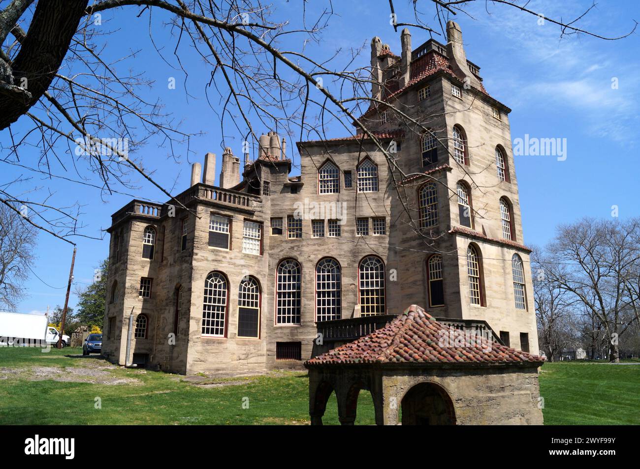 Fonthill Castle, was the home of the archaeologist and tile maker Henry ...