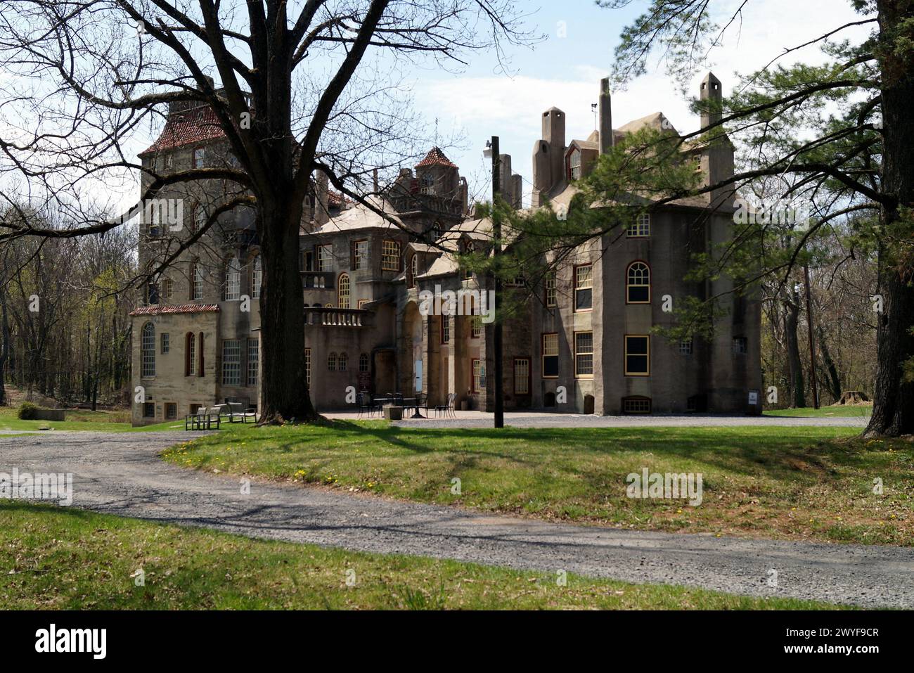 Fonthill Castle, was the home of the archaeologist and tile maker Henry ...