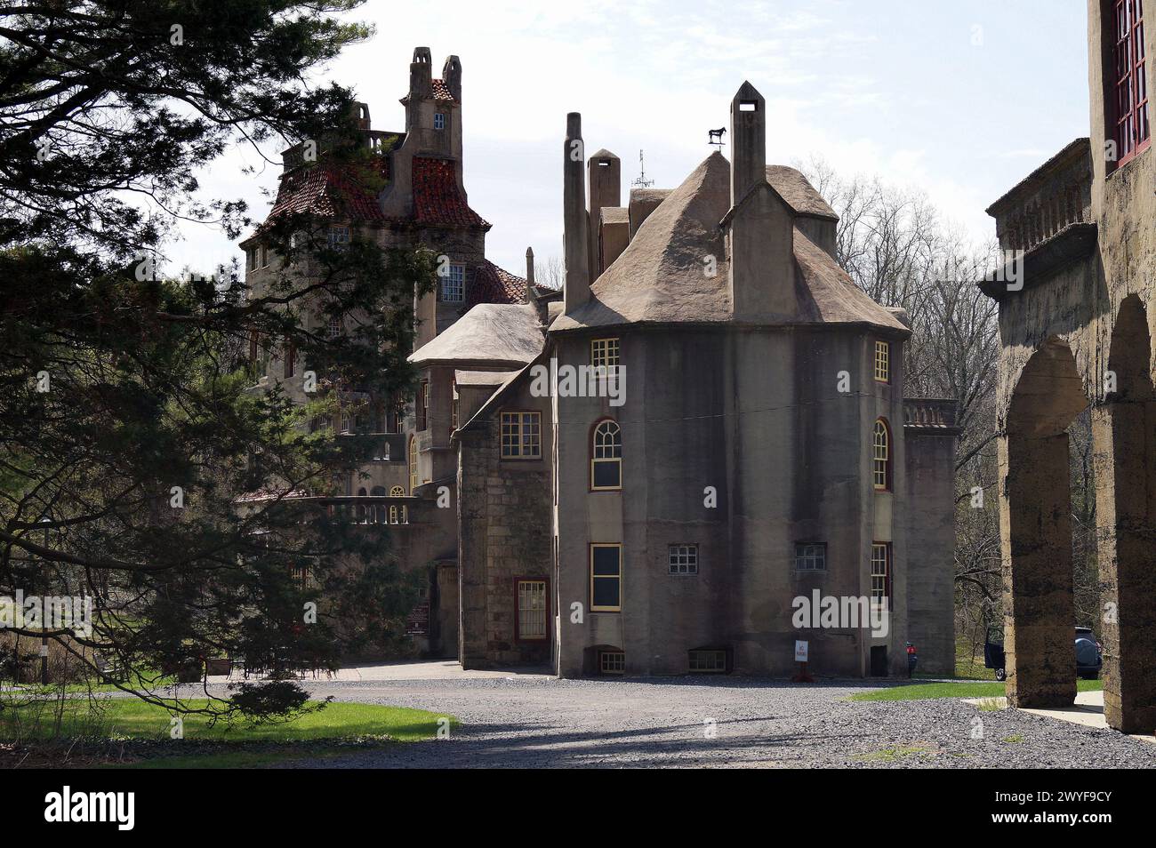 Fonthill Castle, was the home of the archaeologist and tile maker Henry ...