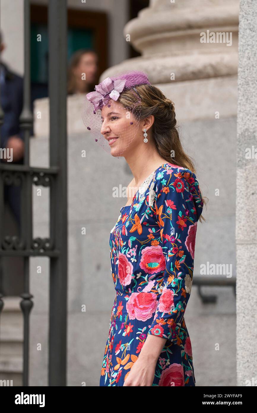 Madrid. Spain. 20240406, Victoria Lopez-Quesada y de Borbon-Dos ...