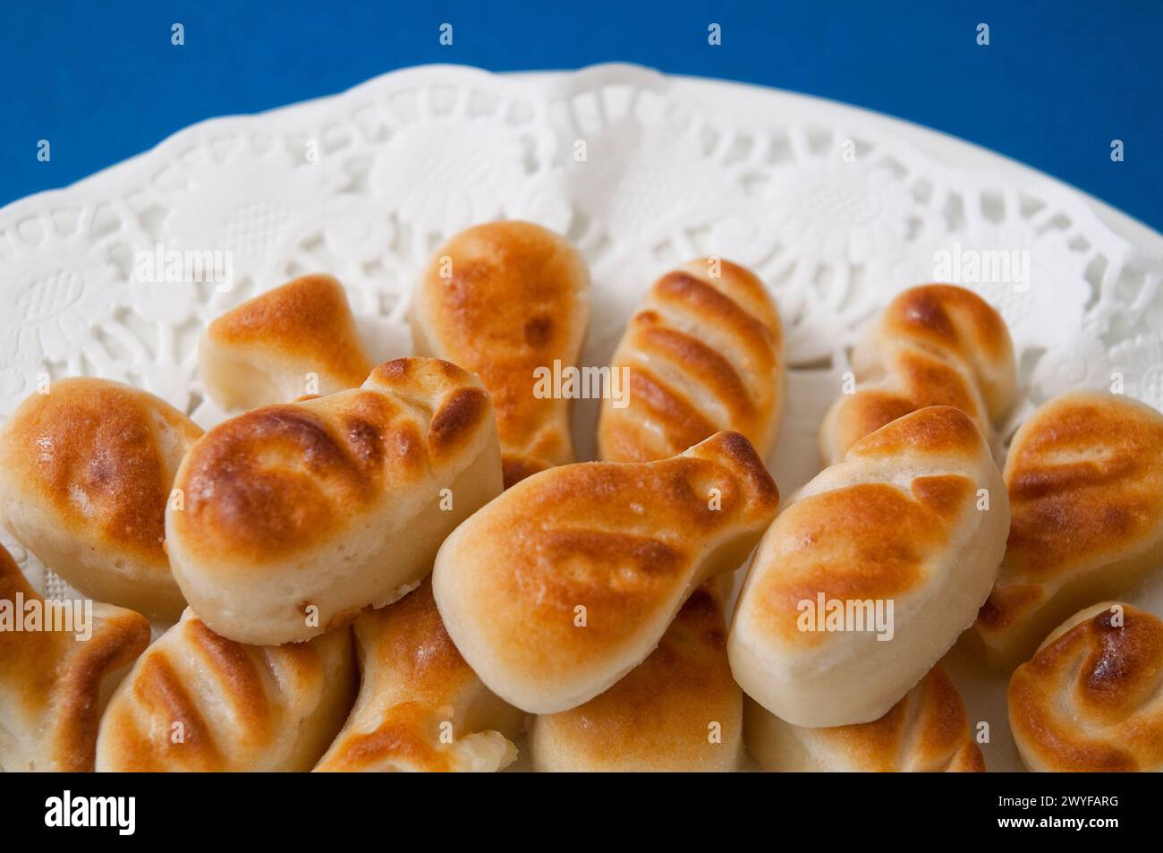 Marzipan figures, close view. Toledo, Spain Stock Photo - Alamy