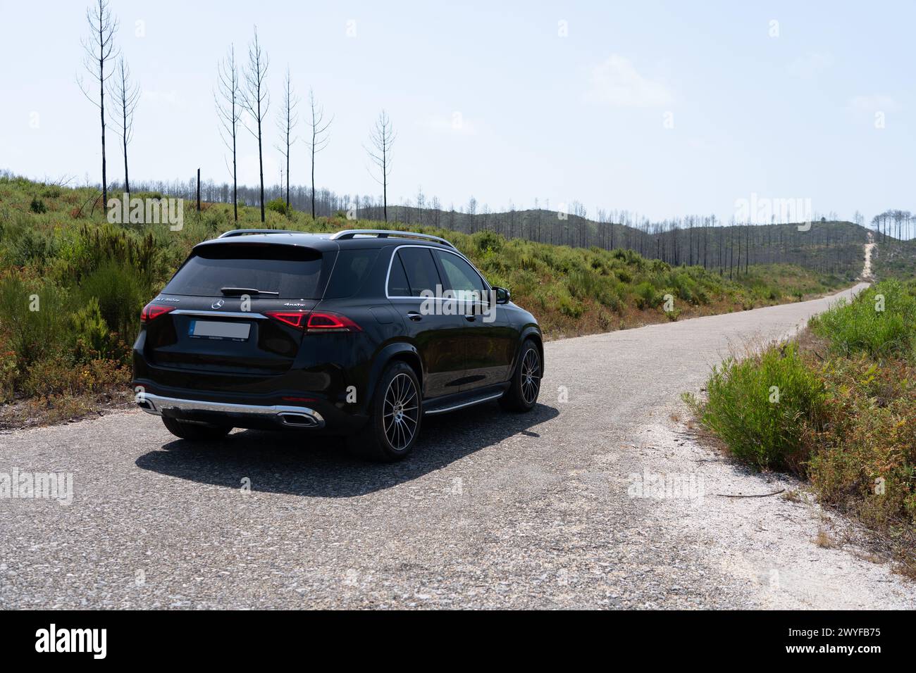 Mercedes GLE. A family luxury SUV from Mercedes Benz Stock Photo - Alamy