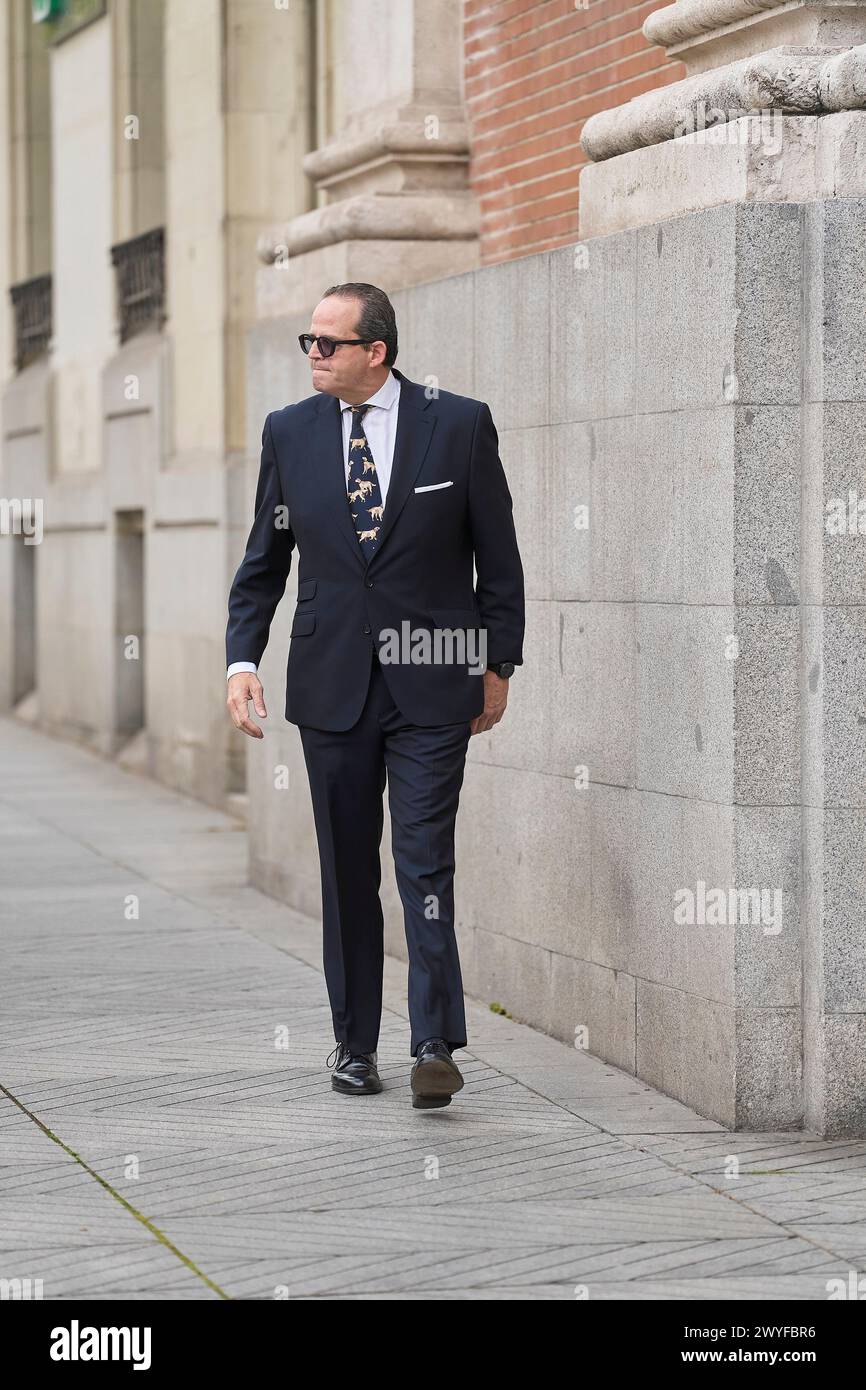 April 6, 2024, Madrid, Madrid, Spain: Michi Primo de Rivera arrives at ...