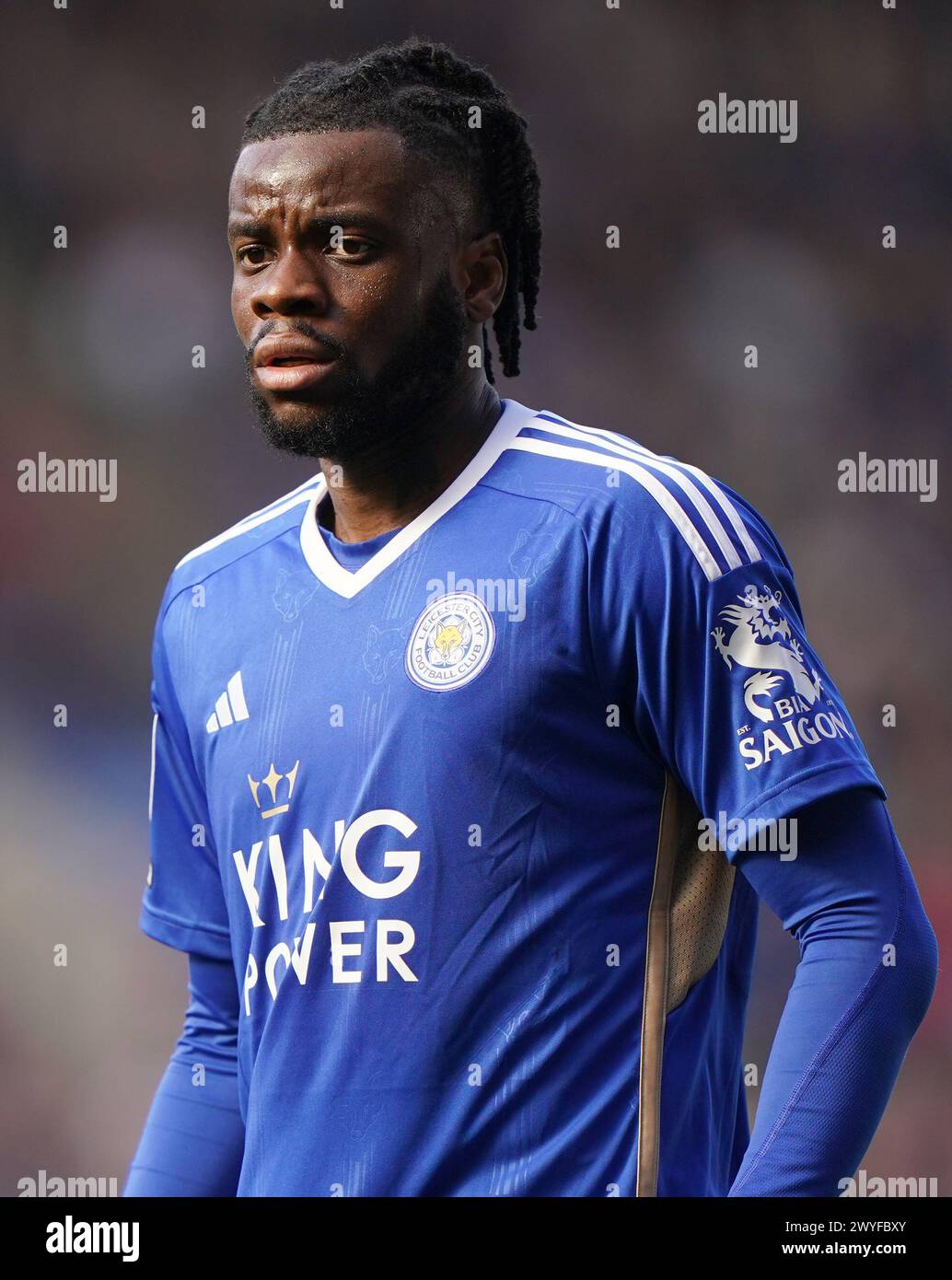 Leicester City's Stephy Mavididi in action during the Sky Bet ...